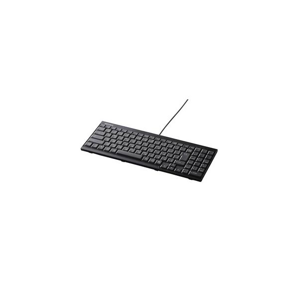 バッファロー　USB接続　有線スリムキーボード　ブラック　BSKBU14BKBK 131