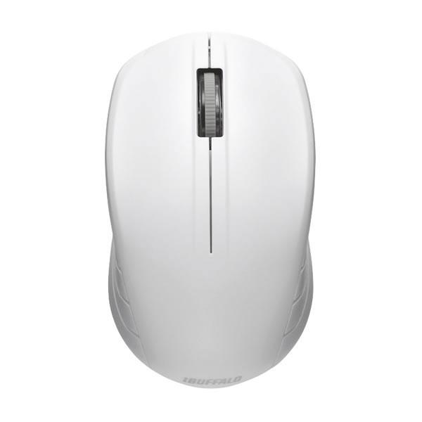 バッファロー　無線（2.4GHz）IR　LEDマウス　3ボタンタイプ　ホワイト　BSMRW21WH 131