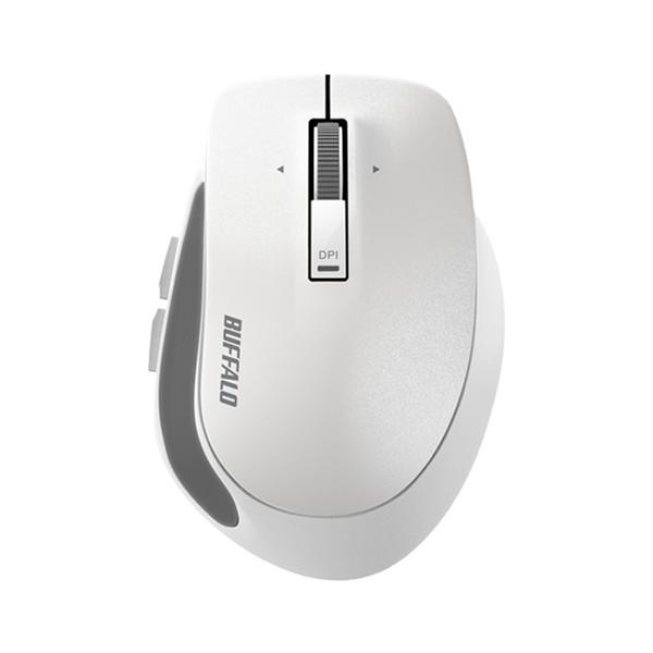 バッファロー　BSMBB500SWH　PremiumFitマウス　Bluetooth3.0／BlueLED光学式／静音／5ボタン／横スクロール／Sサイズ　ホワイト 131