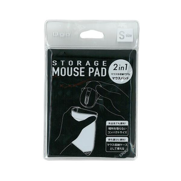 ナカバヤシ　MUP919BK　ストレージマウスパッドSサイズ　ブラック 131