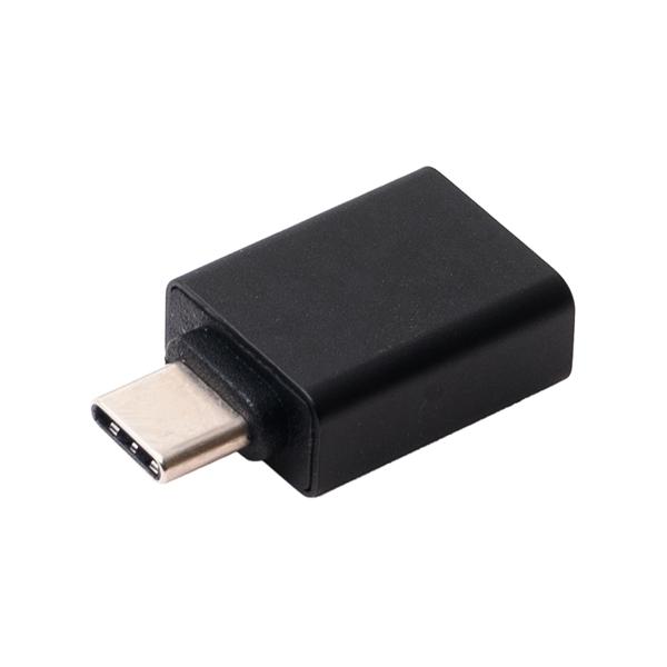 ミヨシ　USA-AC　USB3.0　USB　A、USB　Type-C変換アダプタ　　　ブラック 131