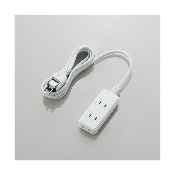 エレコム　T-ST02N-2320WH　シャッタータップ　3個口　2m　ホワイト 131