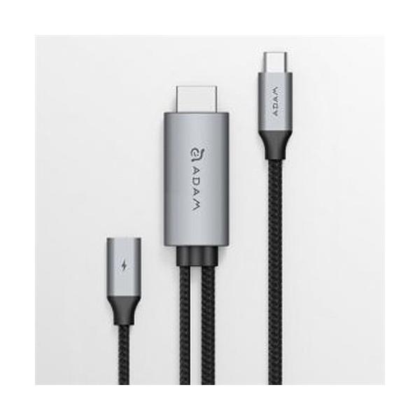 ADAM　Elements　ACBADH180MGY　USB　Type-C　PD充電付HDMIアダプター 131