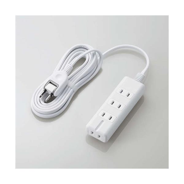 エレコム　T-KM01-2430WH　スタンダード雷・磁石タップ　4口　3m 131