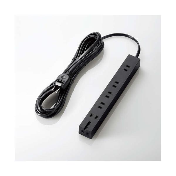 エレコム　T-KM01-2650BK　スタンダード雷・超強力タップ　6口　5m 131