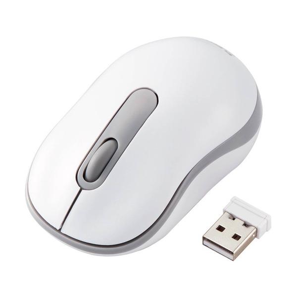 エレコム　M-DY10DRSKWH　無線マウス　光学式　Sサイズ　抗菌　ホワイト 131