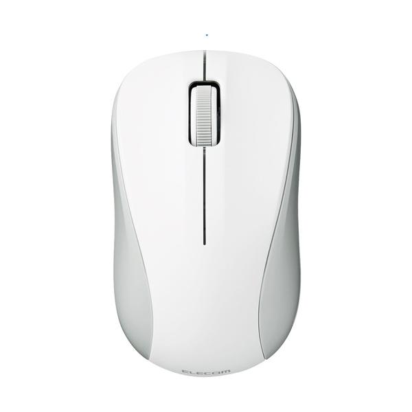 エレコム　M-BY10BRKWH　マウス　Bluetooth　IRLED　3ボタン　Sサイズ　抗菌　ホワイト 131