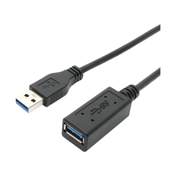 ミヨシ　USB-EXM302／BK　USB3.0延長ケーブル　マグネットタイプ　2m　ブラック 131