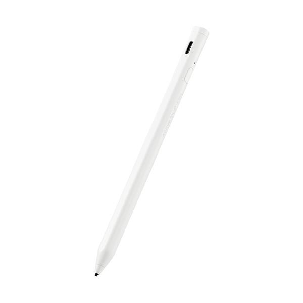 エレコム　P-TPACST03WH　タッチペン　スタイラスペン　充電式　USB　Type-C　ホワイト 131
