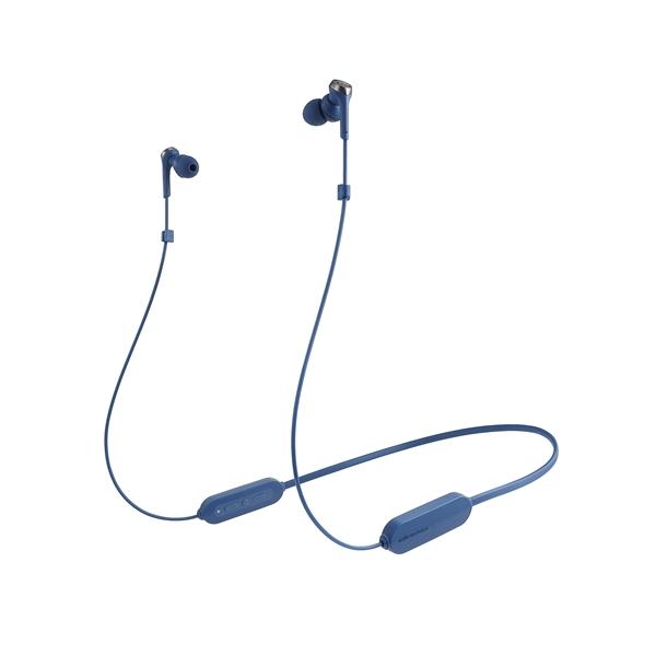 オーディオテクニカ　ATH-CKS330XBT　BL　ワイヤレスイヤホン　Bluetooth　ネックバンド　マイク対応　ブルー 24