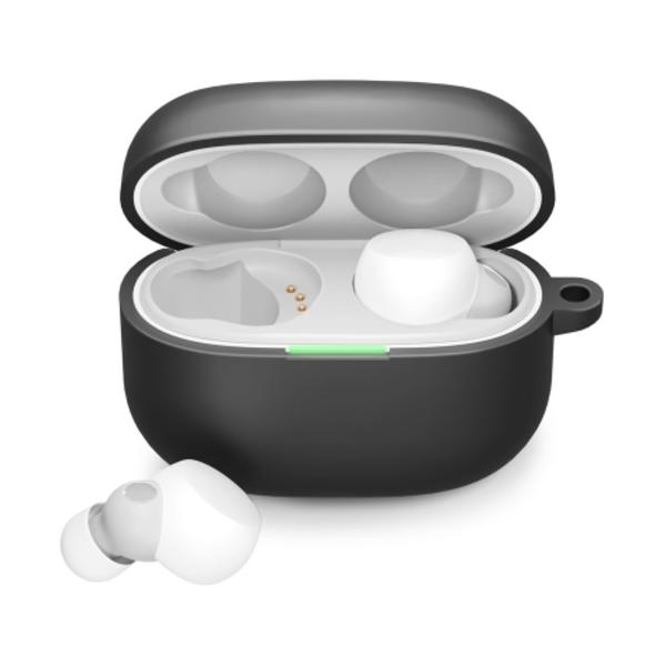 PGA　PG-LS9SC01BK　LinkBuds　S用　抗菌シリコンケース　Premium　Style　ブラックPGLS9SC01BK 24