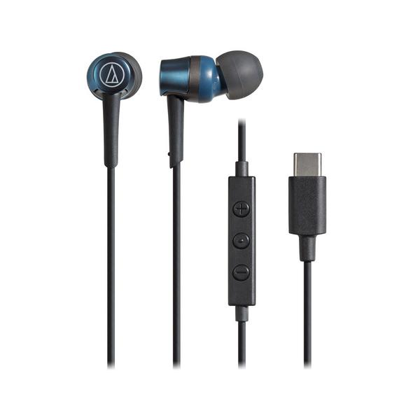 オーディオテクニカ　ATH-CKD3C　BL　USB　Type−C用イヤホン　ブルーATHCKD3C　BL 24