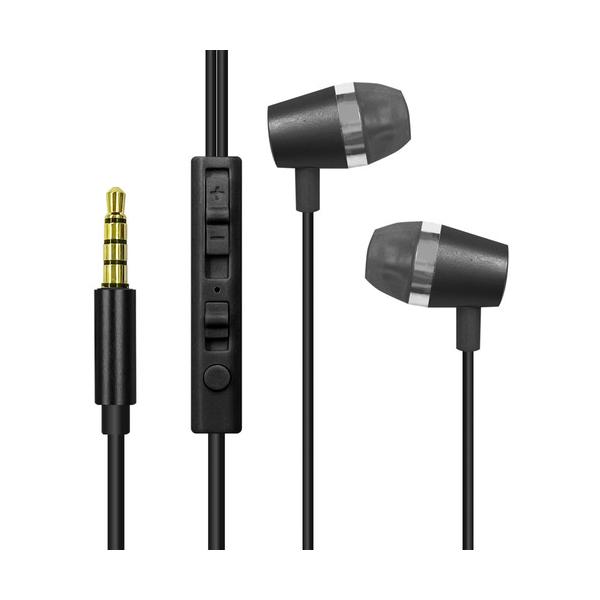 LUCILLA　HPRE03BK　ミュート機能搭載マイク付きイヤホン 24