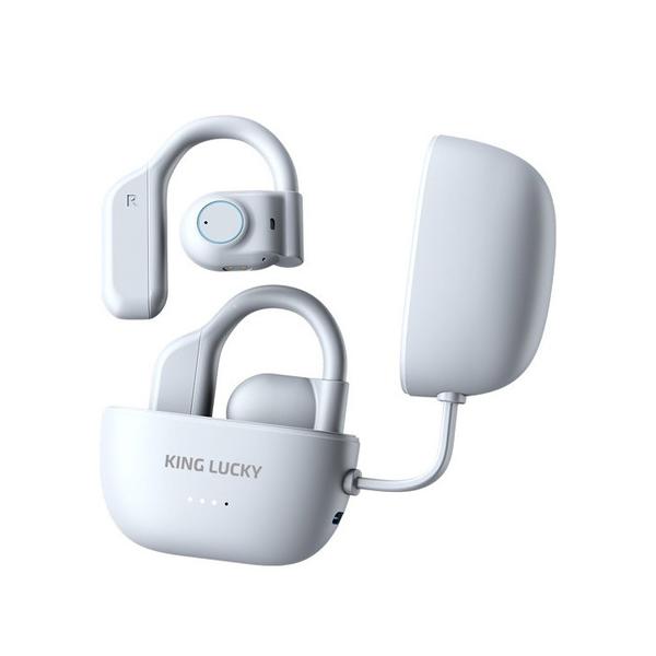 KING　LUCKY　i31pro　空気伝導式　完全ワイヤレスイヤホン　左右分離　Bluetooth対応　ホワイト 24
