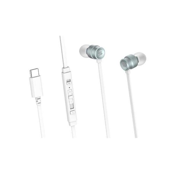 SOUL　SC300LB　カナル型　Type-C対応イヤホン　　アクア 24