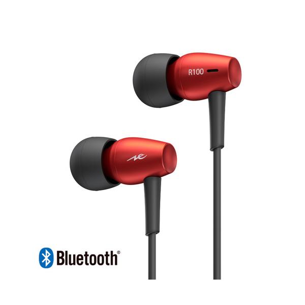 ラディウス　HP-R100BTR　Bluetoothイヤホン　LDAC／aptX　HD対応　ハンズフリー通話対応　レッド 24