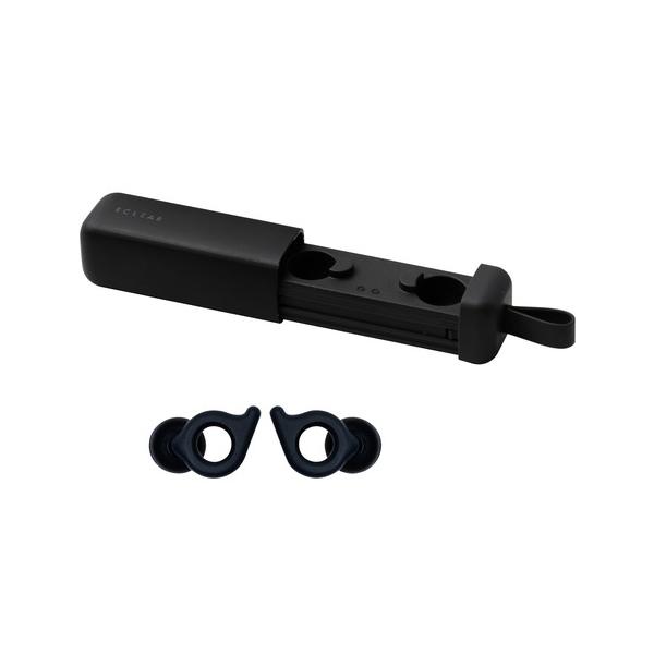 エレコム　HCSL-EP02BK　耳栓　睡眠用　二層構造　d字形状　水洗い可　ケース付き　エクリア　デュオ　ブラック 24