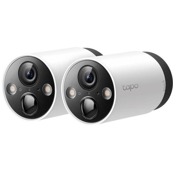 ティーピーリンクジャパン　フルワイヤレスセキュリティカメラシステム　バッテリー内蔵　IP65防水　TAPO　C420S2 126