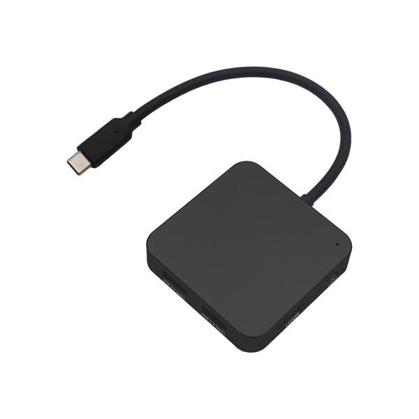 AXELTECH　AXDST03BK　7in1ドッキングステーション　HDMIx1　SDスロットx1　microSDスロットx1　USB-x2　USB-Cx2　Windows　Mac対応　ブラック 126