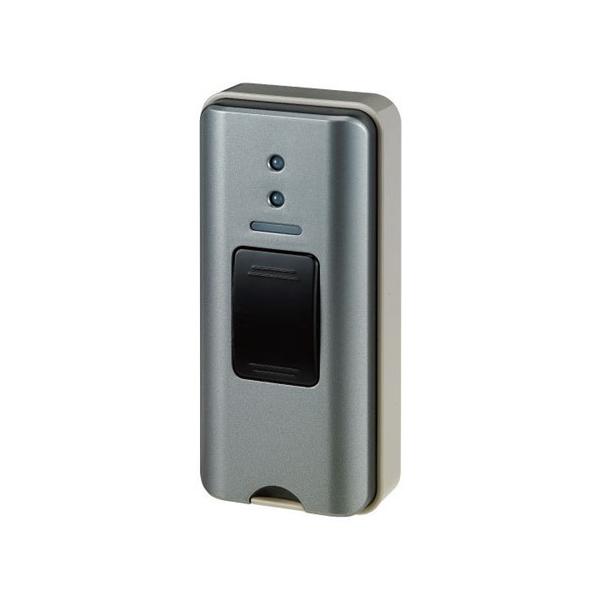 朝日電器　EWS-P31　ワイヤレスチャイム　押しボタン送信器　グレー 50