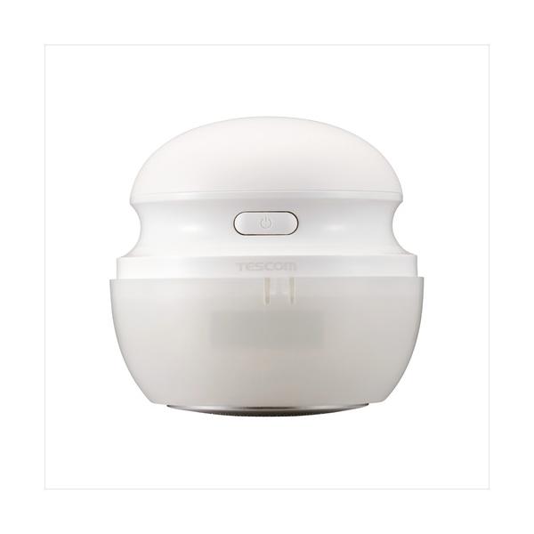 テスコム　TKD45A-W　毛玉取り　電動　乾電池式　コンパクト　6枚刃　着たままアタッチメント付　薄手セーター対応　ホワイト 47