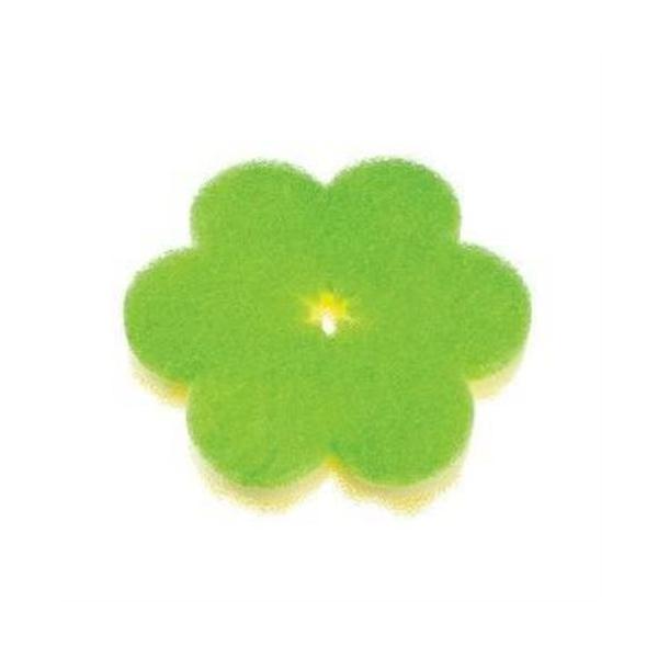 マーナ　おはなスポンジ(グリーン)　K364G 500