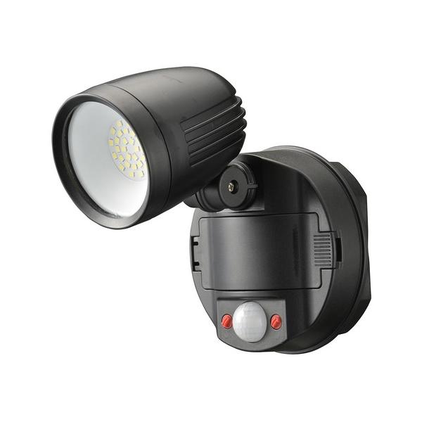 オーム電機　LS-B100Y1　リチウム充電池式　防犯センサーライト　1灯　1000ルーメン 50