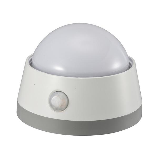 オーム電機　NIT-BLA6JD-WN　LEDセンサーライト　明暗＋人感センサー付　白色LED 50