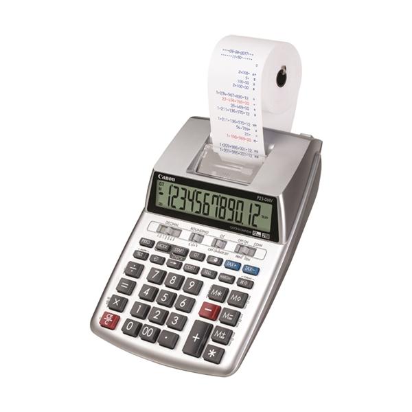 キヤノン　P23-DHV-3　加算式プリンター電卓 52