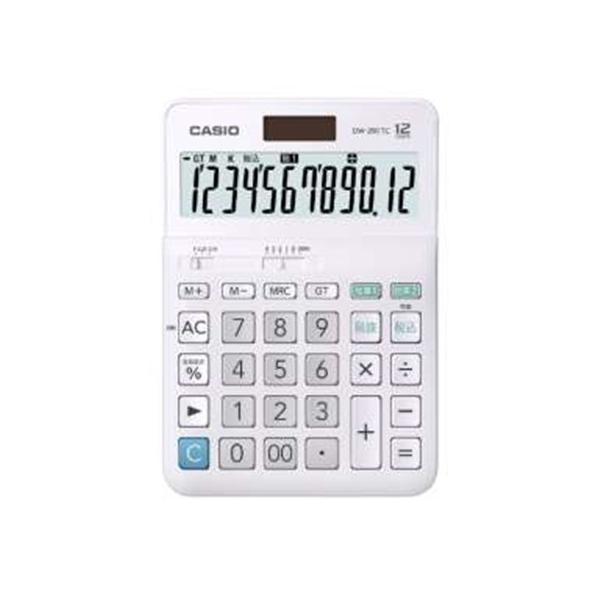 カシオ　DW-200TC-N　W税計算対応電卓　12桁 52