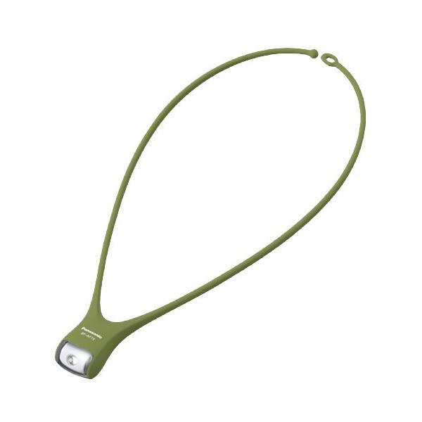 パナソニック　BF-AF15P-KG　LED　ネックライト　防水対応　ボタン電池　カーキグリーン 50