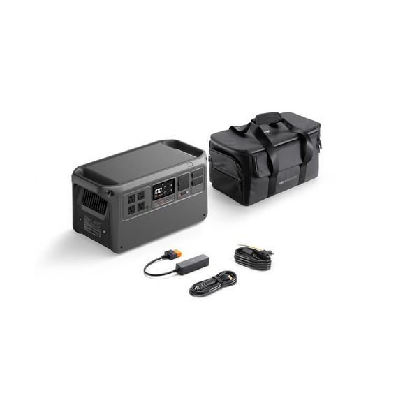 DJI　DY0042　DJI　Power　1000V2　Solar／Car　Charging　On-the-Go　Combo（JP）　ポータブル電源　1024Wh　リン酸鉄リチウムイオン電池　4出力 50