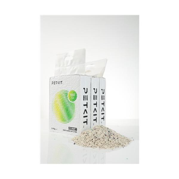 PETKIT　PKCL12　CLUMP+　TOFU　MIXED　CAT　LITTER　　消臭　豆腐ミックス猫砂　3袋入り　ホワイト 50