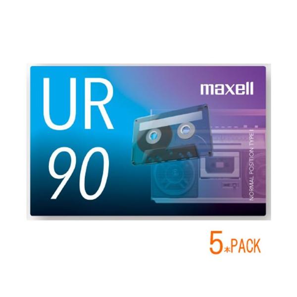 maxell　UR-90N5P　カセットテープ　90分×5本セット 56
