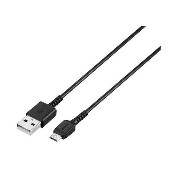 バッファロー　BSMPCMB130BK　USB2.0ケーブル（Type-A　to　microB）　ブラック　3m 500
