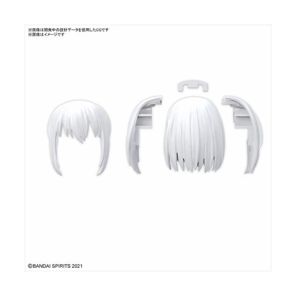 バンダイホビー　＜30MS＞　オプションヘアスタイルパーツVol.10　全4種 885