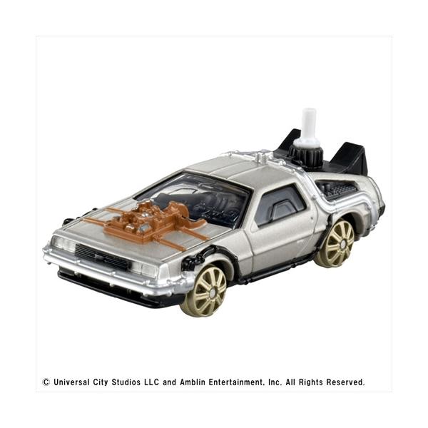 タカラトミー　トミカプレミアムunlimited　バック・トゥ・ザ・フューチャー　タイムマシン(PART3／鉄道車輪装着Ver.) 885