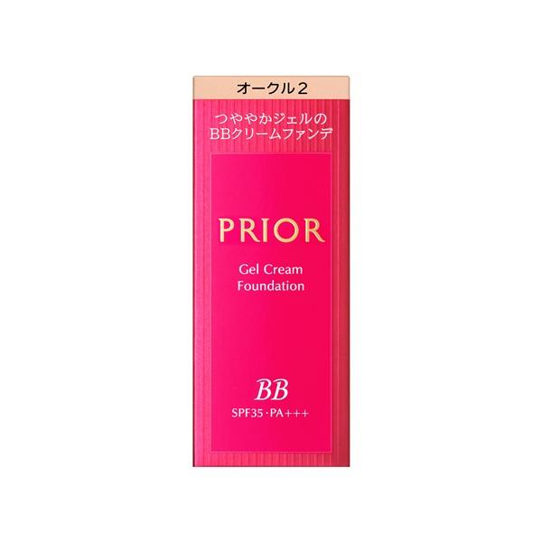 資生堂（SHISEIDO）　　プリオール　ベースメーク　美つやBBジェルクリーム　n　オークル2　中間的な明るさ　(30g) 878