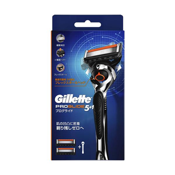 P&amp;Gプレミアムビューティ　プログライド　フレックスボールマニュアルホルダー　替刃2個付 878