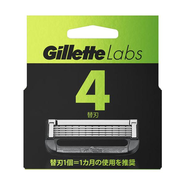 P&amp;G　ジレットラボ　角質除去バー搭載　替刃　4個 878