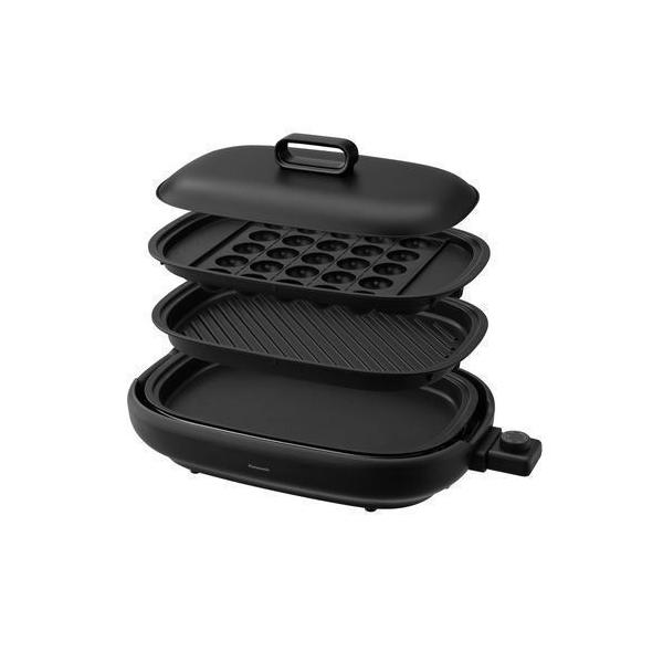 【期間限定ギフトプレゼント】パナソニック　NF-HM310-K　ホットプレート　スピード昇温設計　ブラック 44