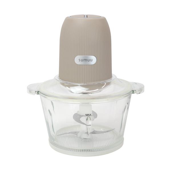 マクロス　MEK124　sumuu　フードプロセッサー　ザ・ムルル　アタッチメント3種付属　　グレージュ 44