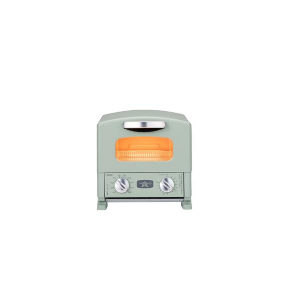 日本エーアイシー　AETG8AG　オーブントースター　アラジン　遠赤グラファイトヒーター搭載　取外可能な焼網採用　グリーン 44