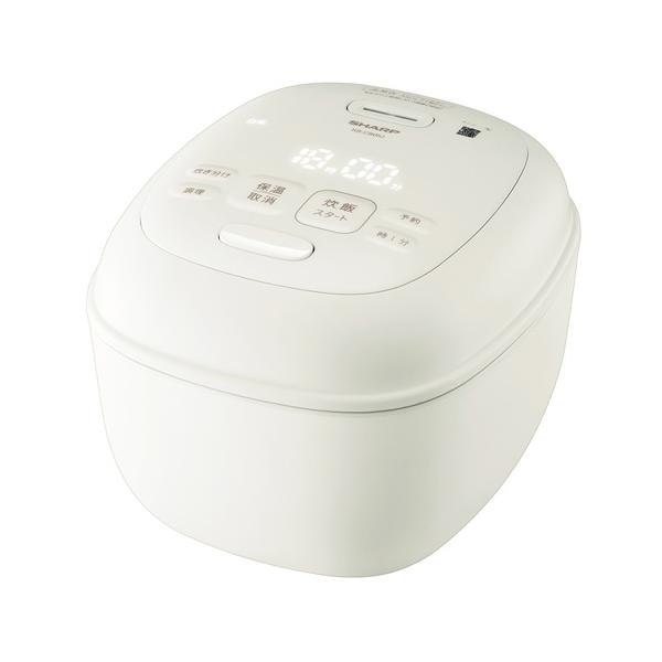 シャープ　KSCS05J　ジャー炊飯器　3mm厚釜＆球面炊き　3合炊き　ホワイト 44