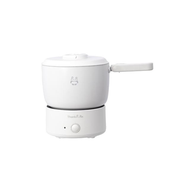 THANKO　KGDR25HWH　楽々収納電気鍋　コロン　ワンタッチで調理開始　1食分　ホワイト 44