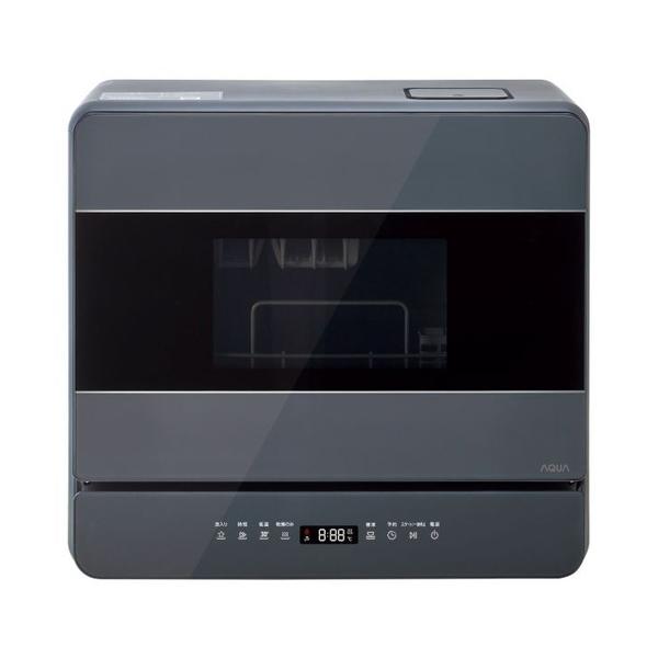 AQUA　ADW-L40B(H)　食器洗い乾燥機　タンク式／分岐水栓式を選べる　大容量タイプ　水量約5L　省エネ洗浄　ダークグレー 44