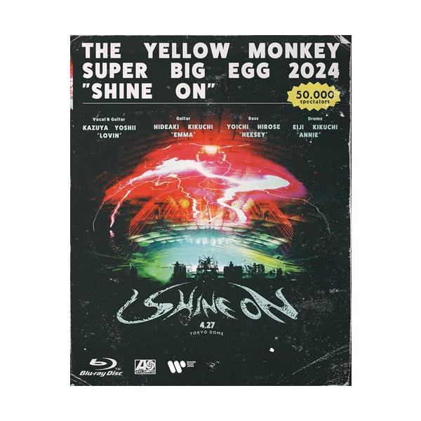 【BLU-R】YELLOW　MONKEY　／　THE　YELLOW　MONKEY　SUPER　BIG　EGG　2024"SHINE　ON"(通常盤) 240