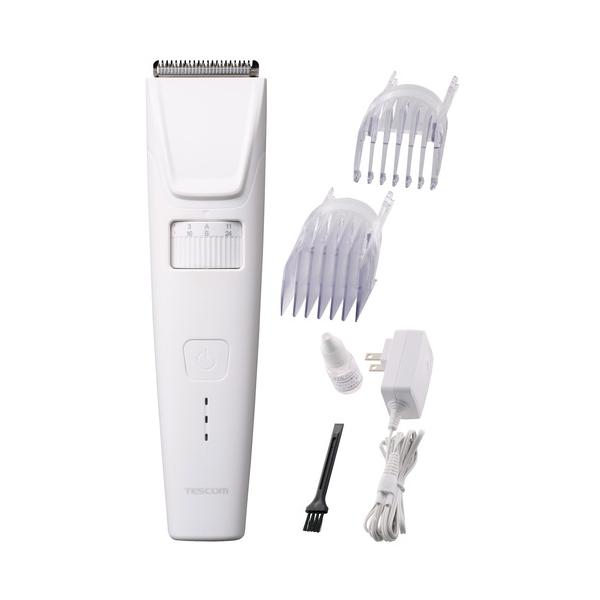 テスコム　TT390B-W　交流式ヘアカッター　コーム2種付属　本体水洗い可能 45