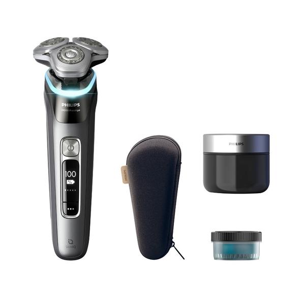 PHILIPS　XP9202／20　シェーバー　i9000プレステージ　回転刃　自動洗浄器付　ダークグレイ 45