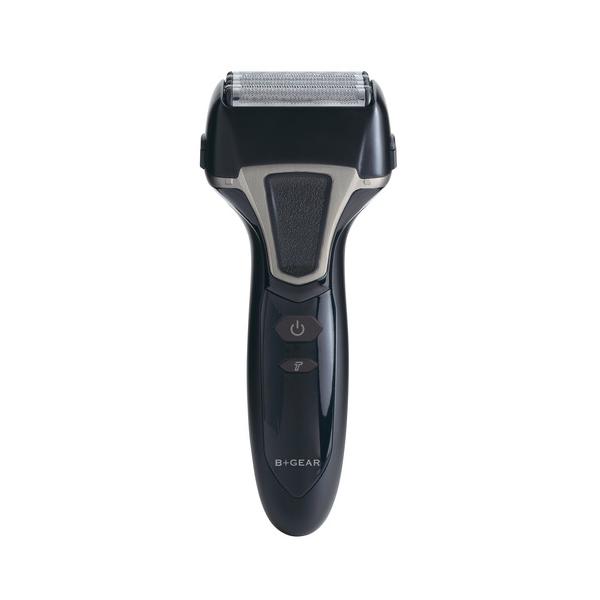 ヒーローグリーン　HG-596K　充電交流式　6枚刃シェーバー　B+GEAR　水洗い対応　ブラック 45